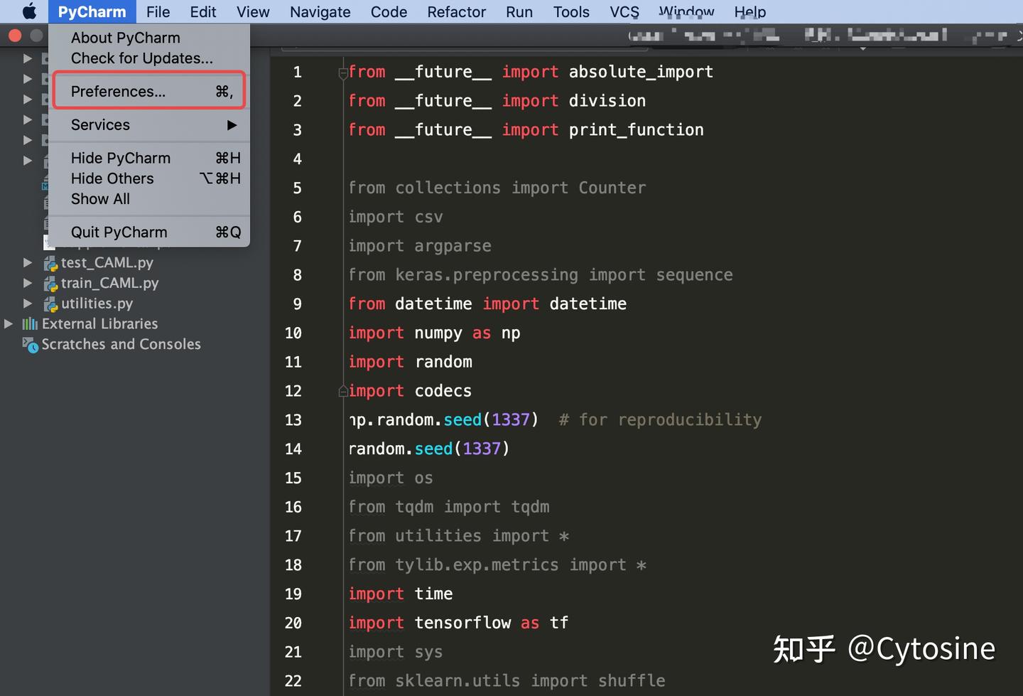 macOS下的PyCharm进入Anaconda虚拟环境 - 知乎