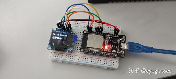 esp32与0.96OLED液晶显示屏连接 - 知乎