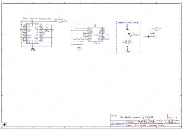 这种玩法头次见！USB转TTL串口教程，6Mbps波特率，基于WCH CH343P制作 - 知乎
