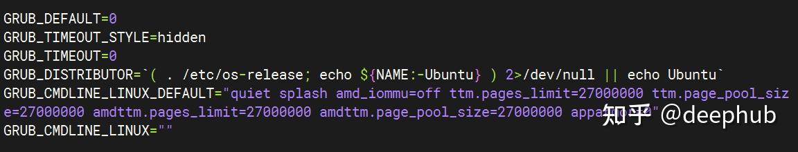 AMD AI MAX 395 显存扩容：修改Linux GRUB 参数实现 100G+ 显存分配 - 知乎