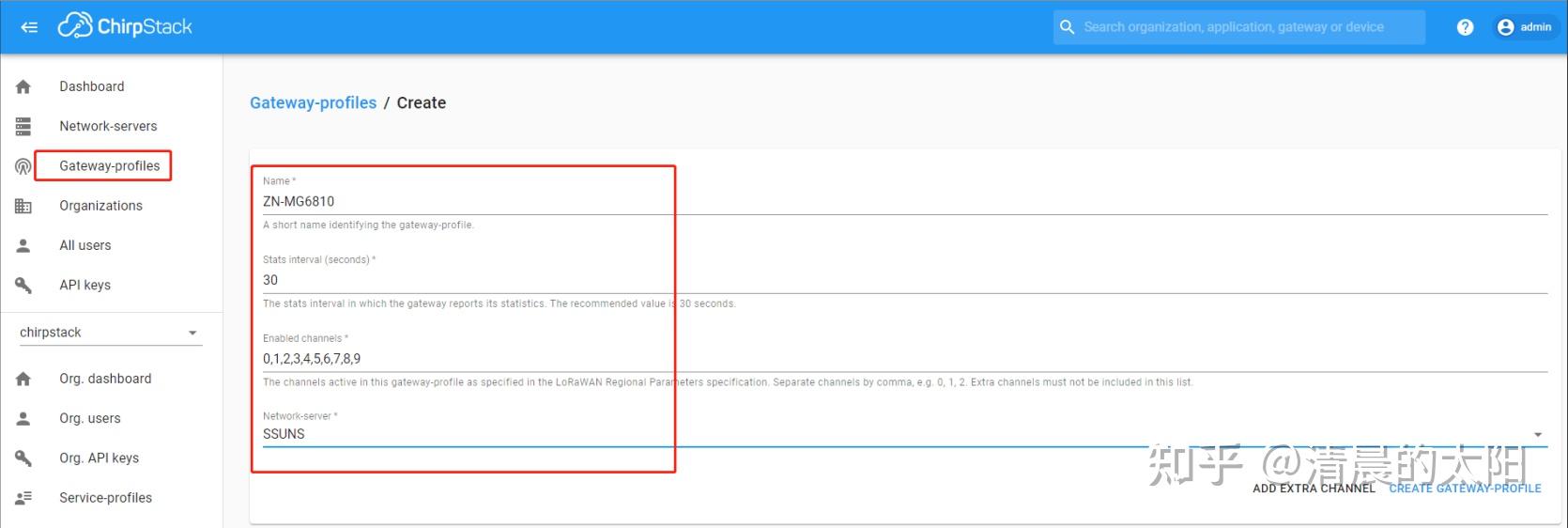 LoRaWAN接入ChirpStack服务 - 知乎