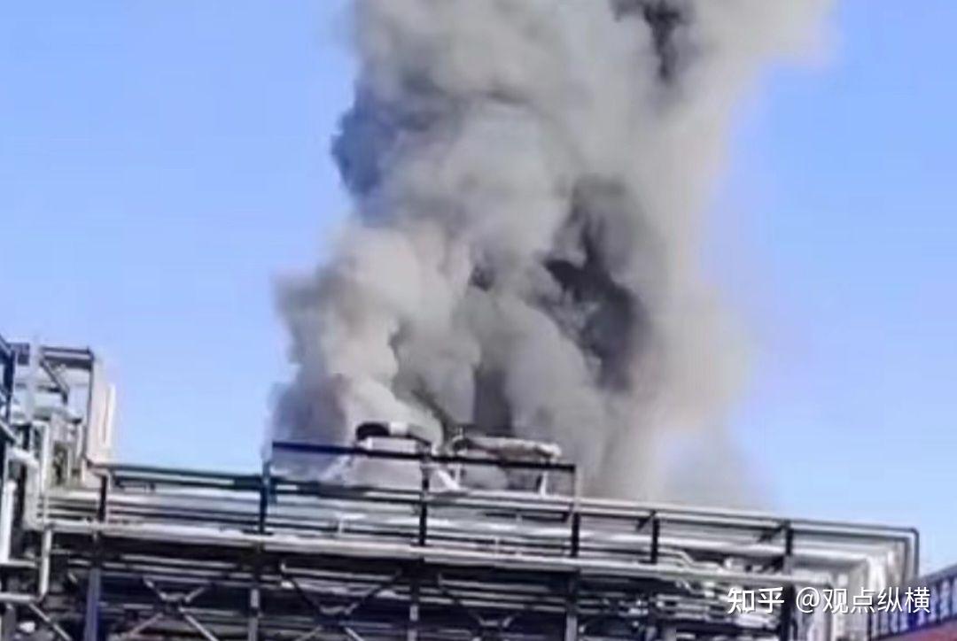 辽宁盘锦一化工厂起火爆炸 政府办：正在抢救人员处置险情！ 知乎