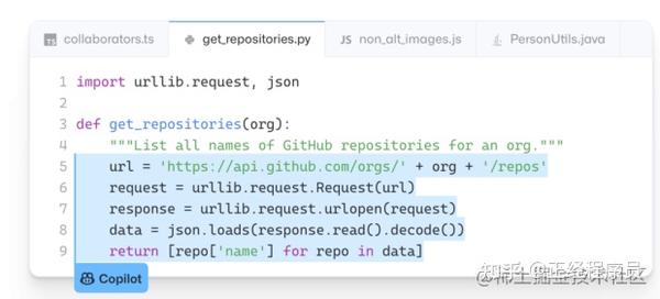 一个AI程序员：GitHub Copilot - 知乎