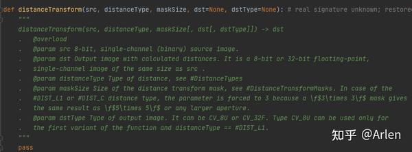 【Python学习蝴蝶书】第六章 图像变换15-距离变换 - 知乎