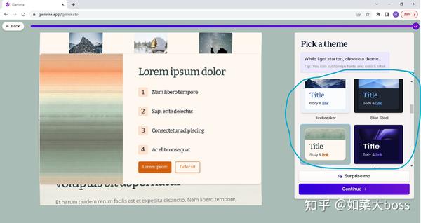 Gamma的介绍及使用教程(AI一键生成PPT、文档) - 知乎