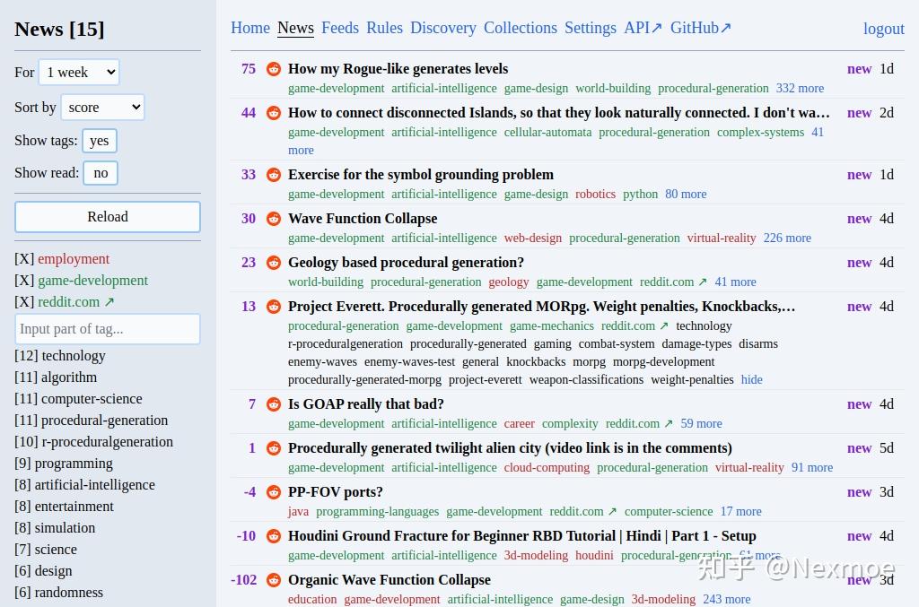 10 个网页端线上 RSS 阅读器 - 知乎