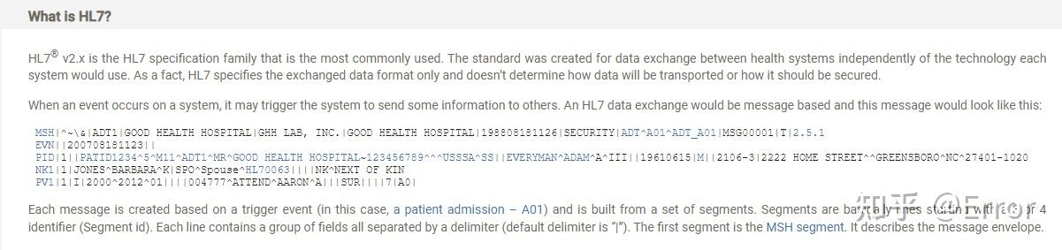 python解析hl7协议的那点事儿 - 知乎