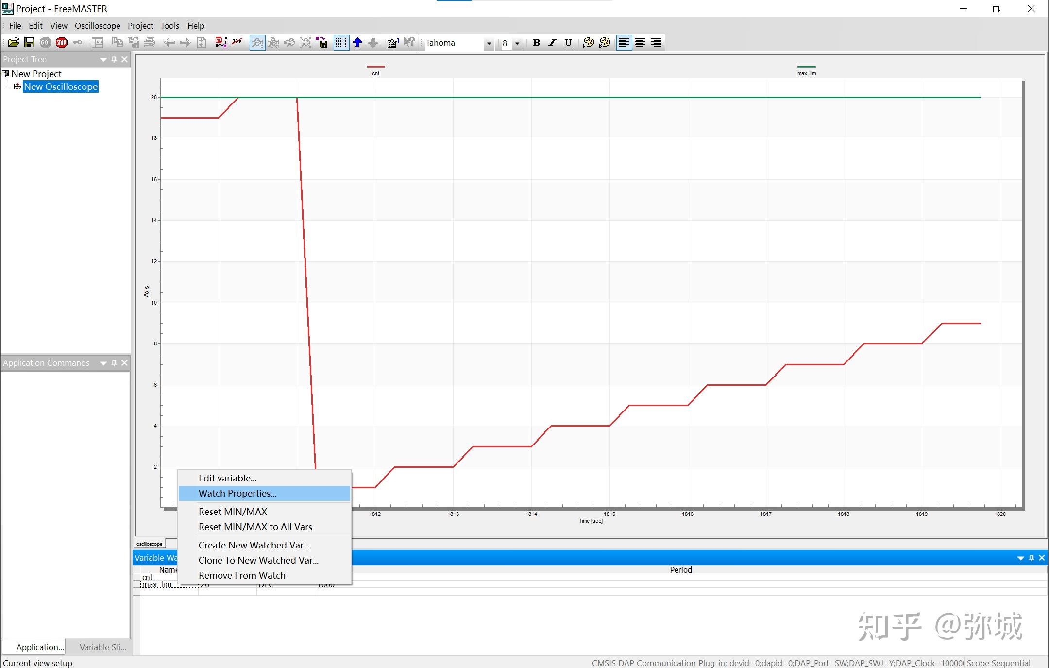 STM32使用FreeMASTER+J-LINK+.axf文件显示数据波形 - 知乎