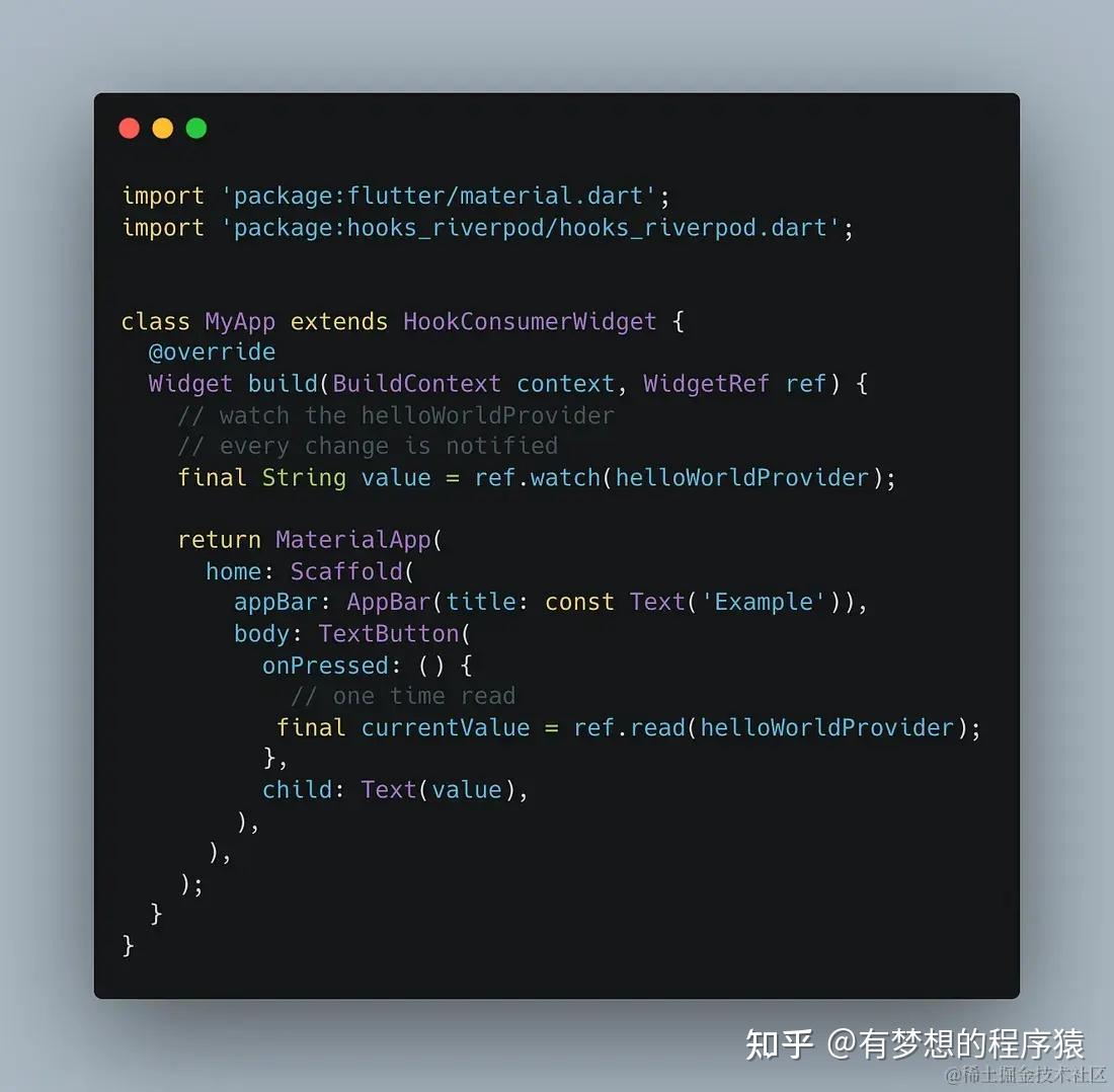 Flutter 状态管理的最佳组合：Riverpod + Hooks - 知乎
