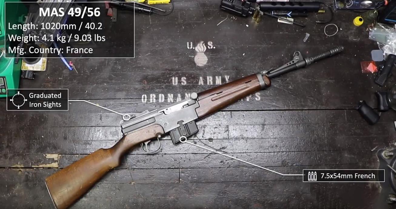 欧洲近现代步枪 14 MAS49式步枪 - 知乎