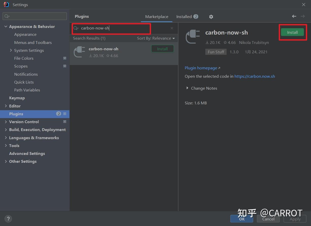 代码生成图片——carbon - 知乎