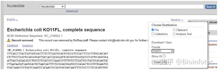 几种调用Entrez批量下载NCBI上序列的方法 - 知乎