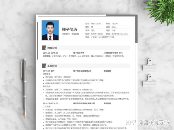 unity引擎开发工程师简历模板 - 知乎