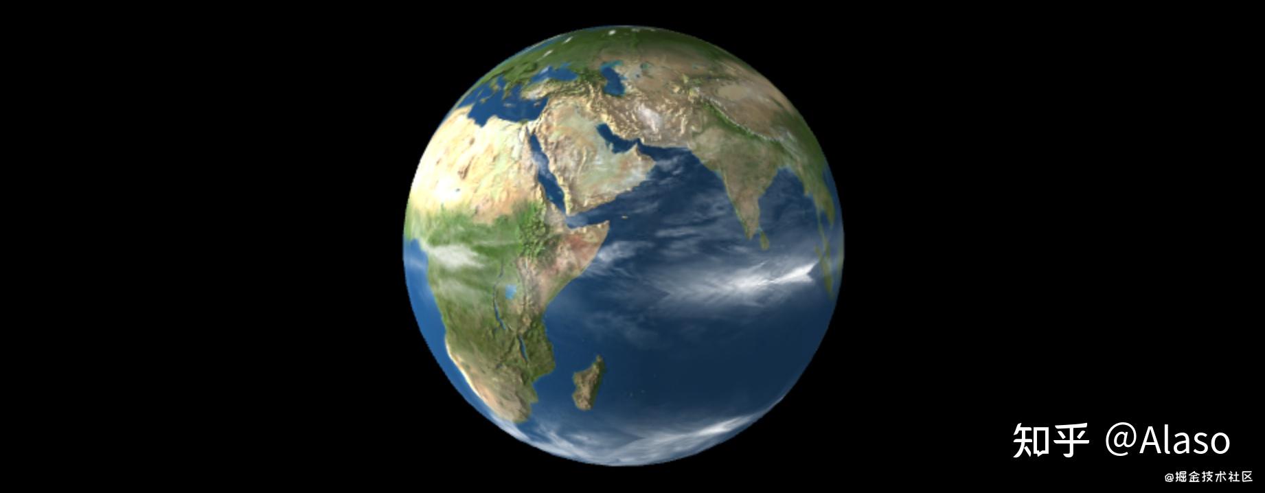 用three.js写一个3D地球 - 知乎
