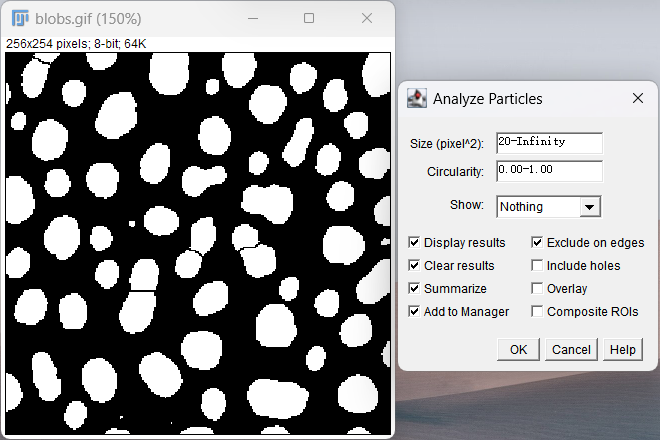 ImageJ粒径分析-自动化测量 - 知乎