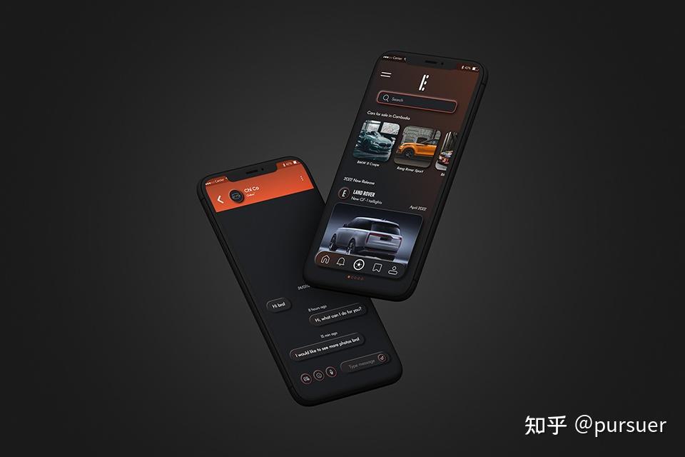 汽车APP界面设计案例分享！ - 知乎