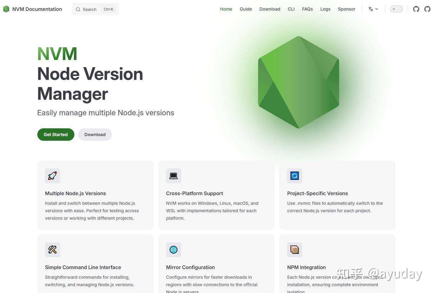 前端必备：NVM-Node版本管理工具下载安装与使用教程 - 知乎
