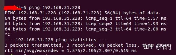 linux开发板与Ubuntu服务器如何实现互相ping通 - 知乎