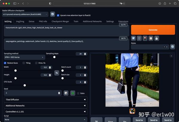 用Stable Diffusion 做个人 - 知乎