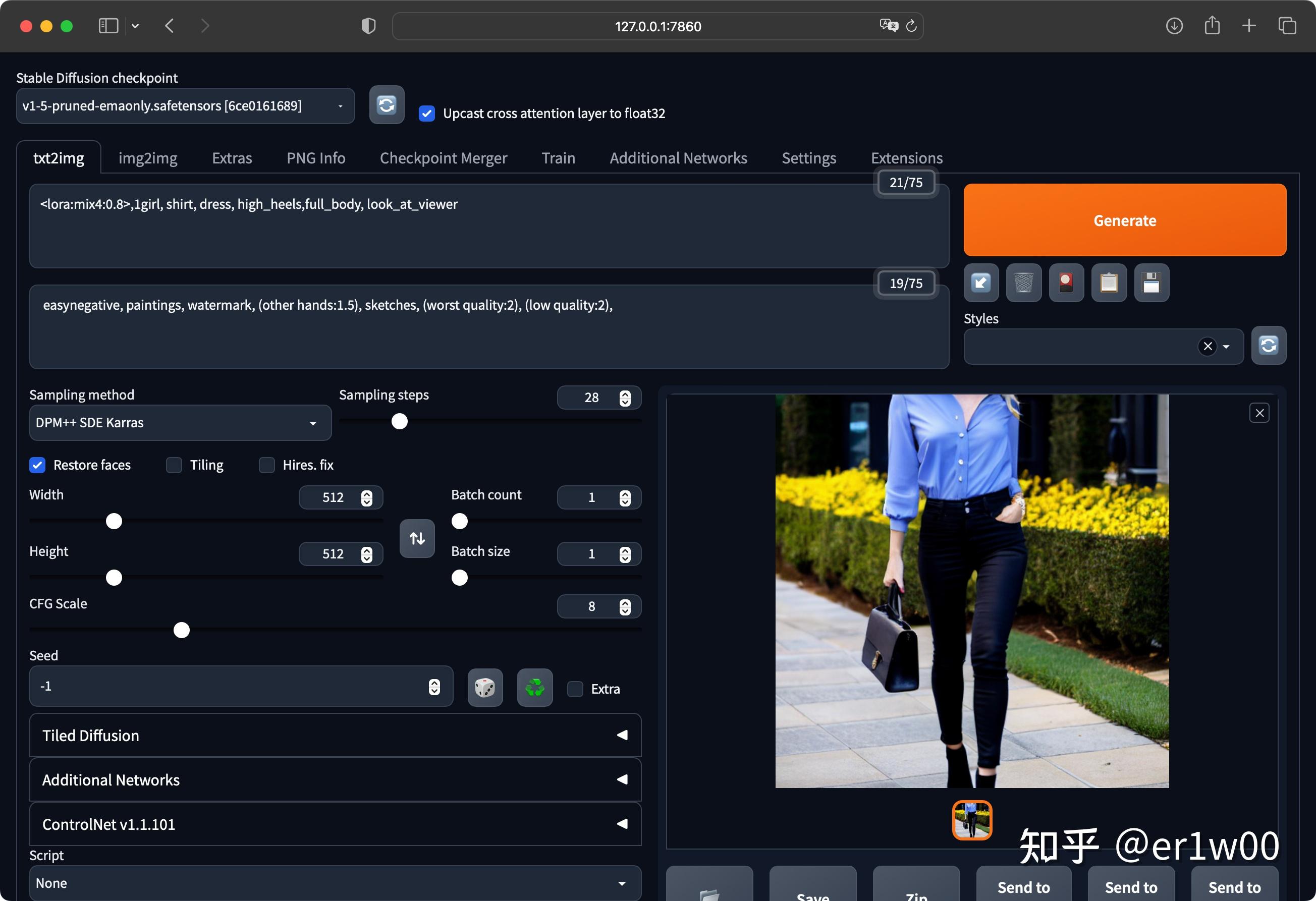用Stable Diffusion 做个人 - 知乎