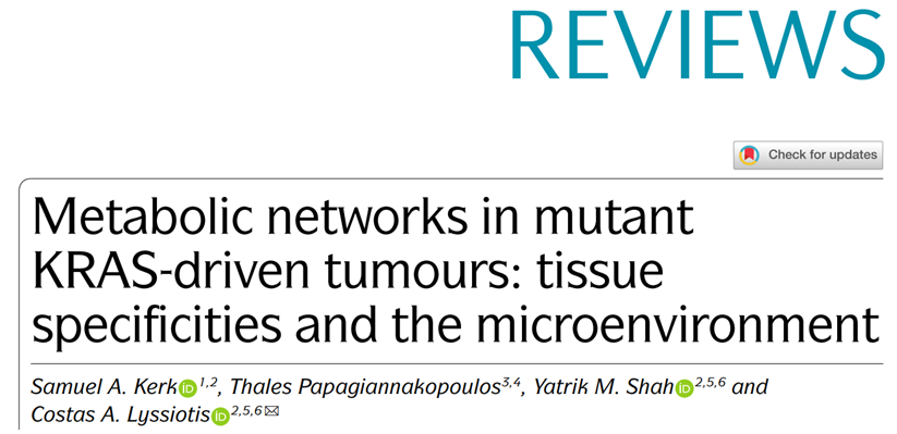 Nat Rev | KRAS突变对肿瘤组织特异性和微环境的影响 - 知乎