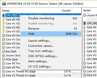 HWiNFO+RTSS最全面的硬件状态监控 - 知乎