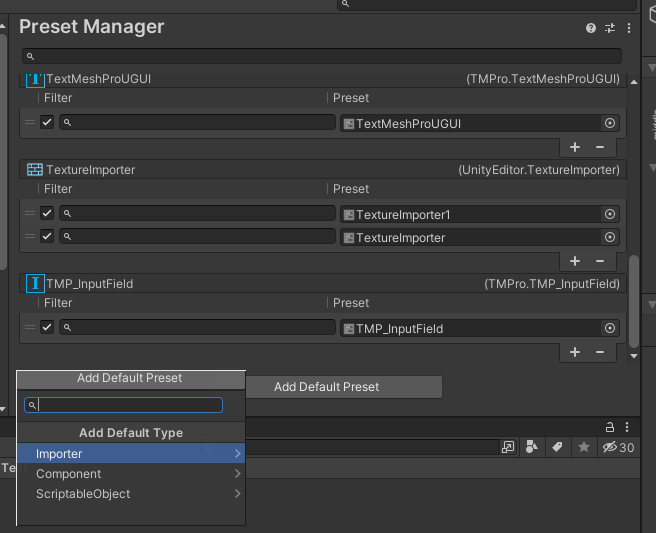 Unity中Preset Manager - 知乎