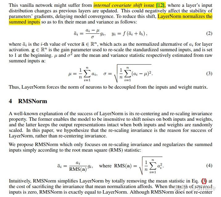 LayerNorm VS BatchNorm VS RMSNorm - 知乎