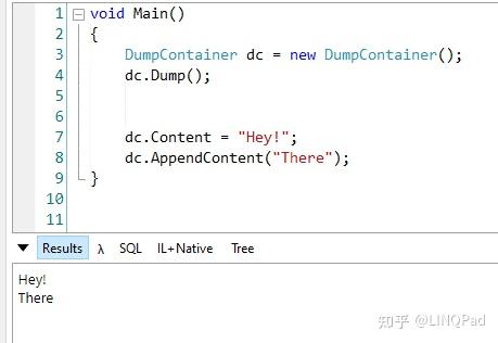 每个 C# 开发人员都应该了解 LINQPad 的 5 个技巧 - 知乎
