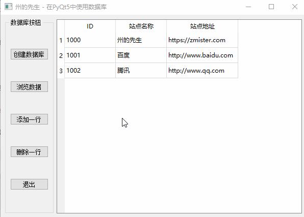 如何在pyqt5中对数据库进行操作？ 知乎