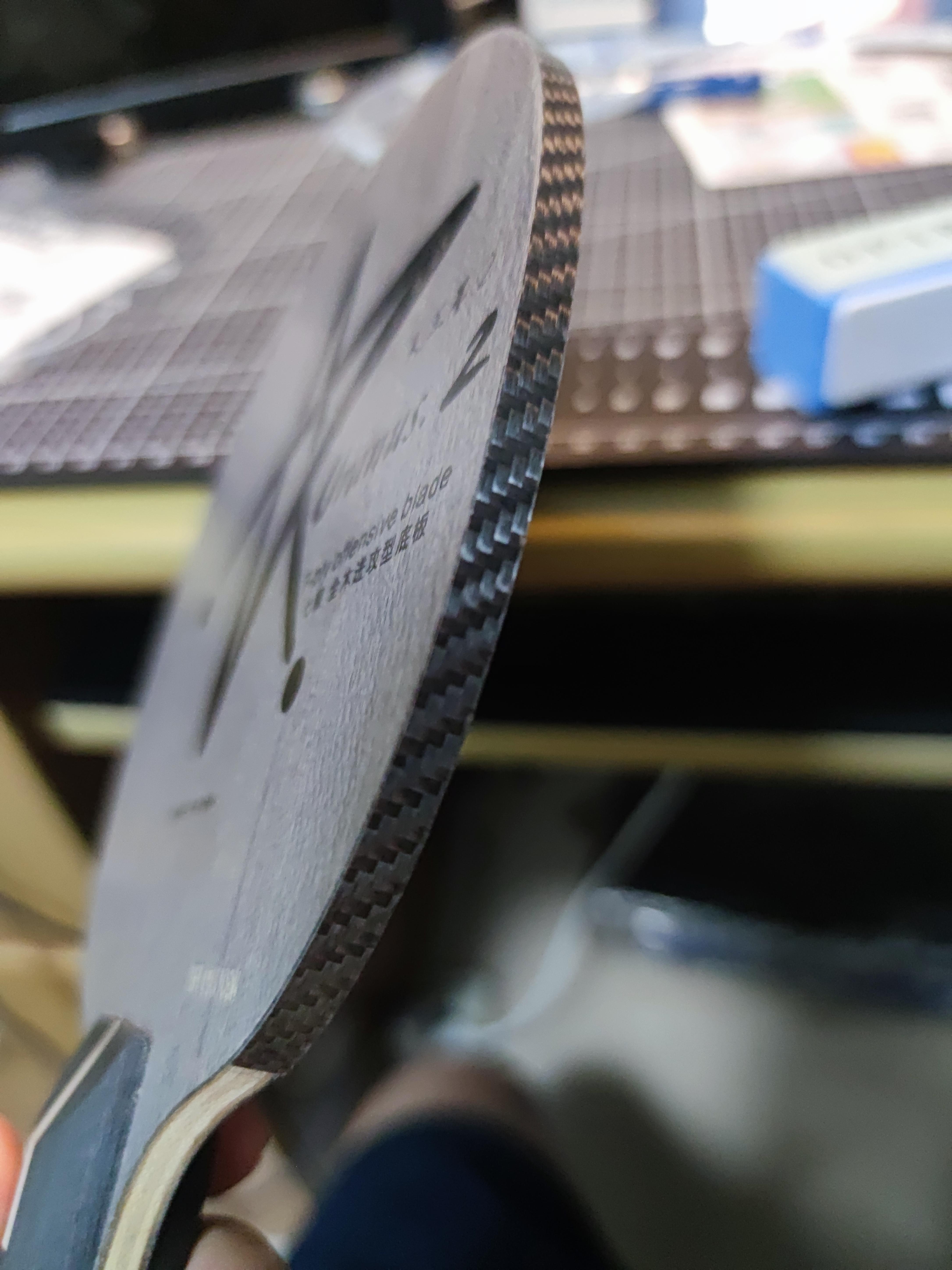 乒乓球拍磕碰开裂的修复记录 - 知乎