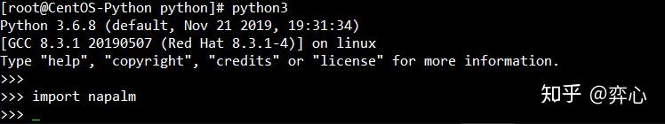 网络工程师的Python之路 --- NAPALM - 知乎