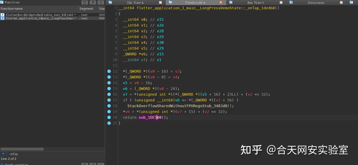 【flutter对抗】blutter使用+ACTF习题 - 知乎
