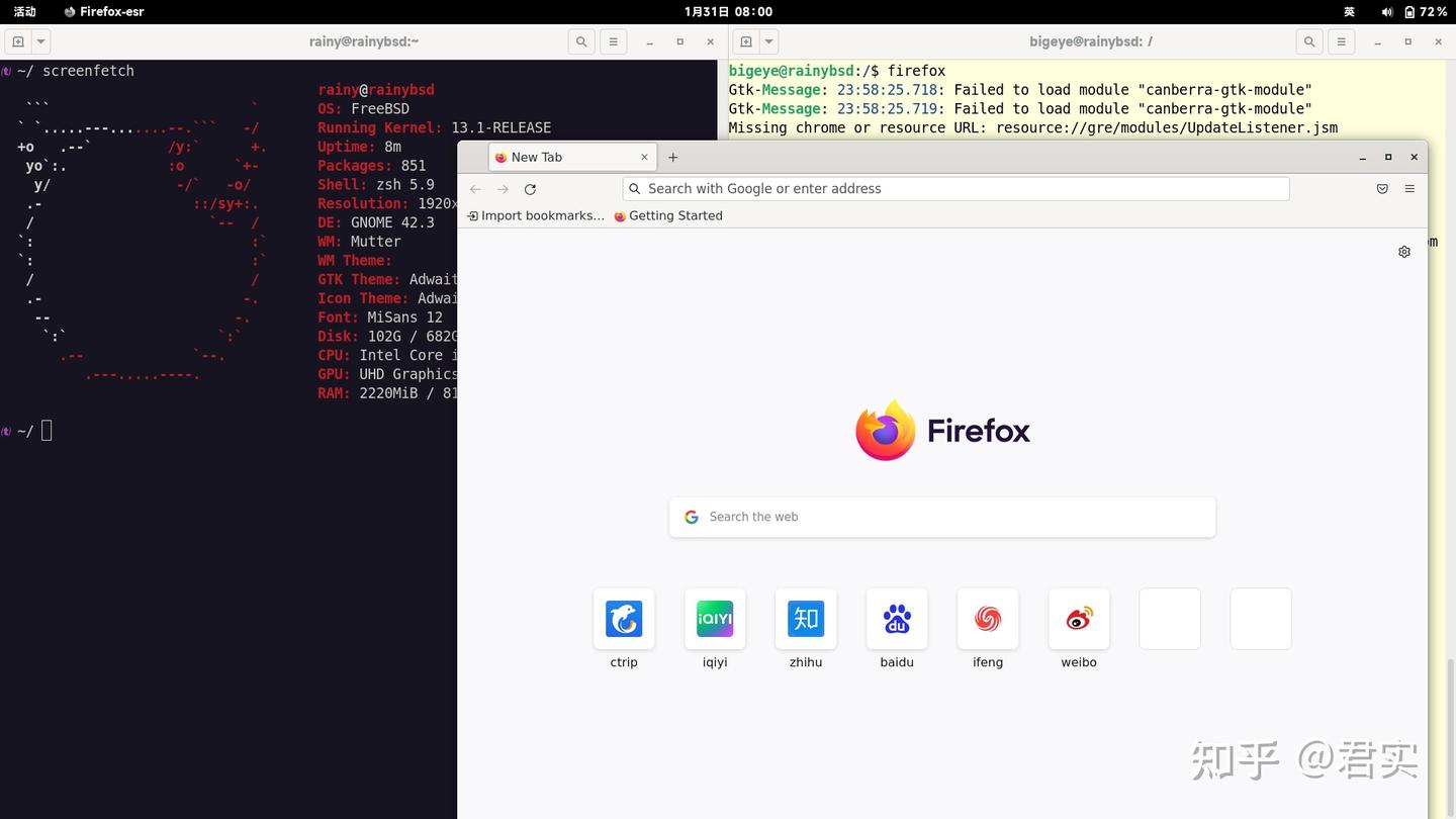 在FreeBSD 13.1中使用Linux兼容层运行Debian - 知乎