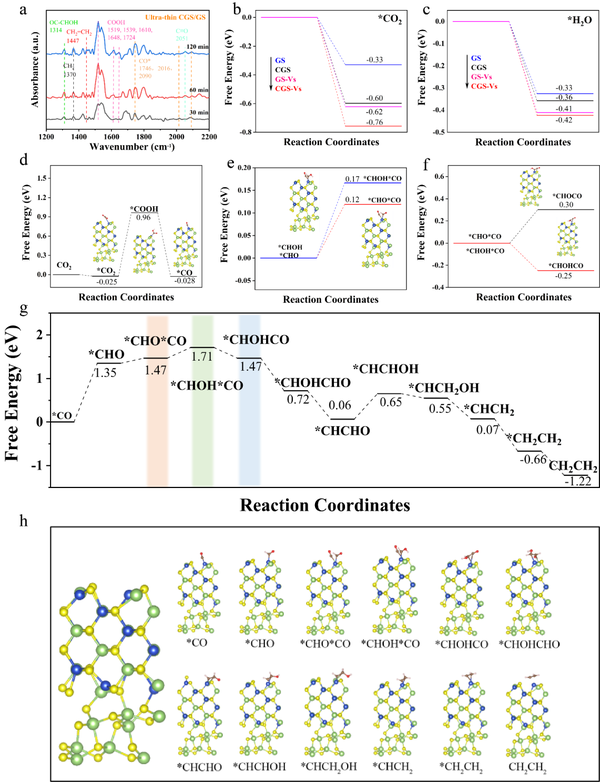 利用S空位调节Cu-Ga金属键增强光催化CO2还原为C2H4 - 知乎