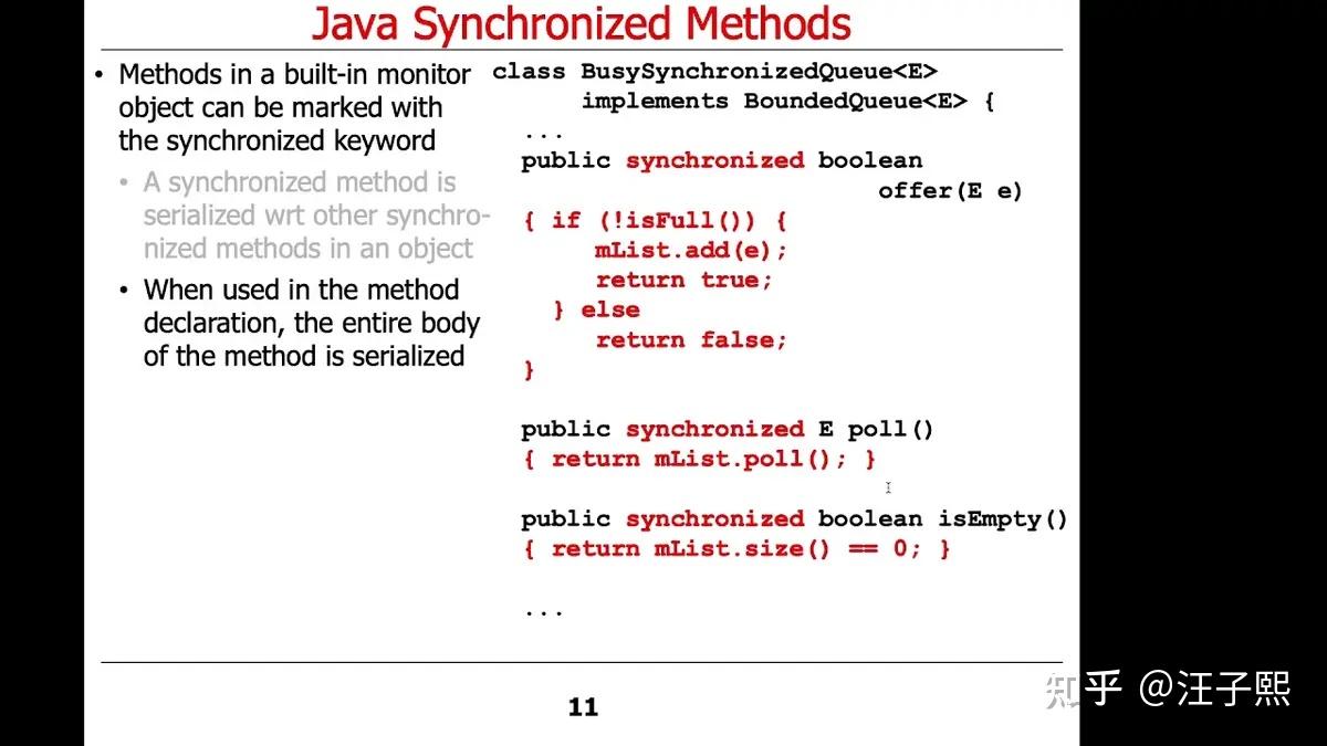 Java 中 synchronized 和 Thread 的使用场合介绍 - 知乎