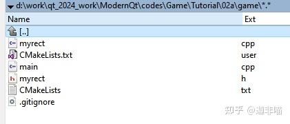 windows11+Qt6.6.2+Qt Game Tutorial 2 - Moving With the Arrow Keys简单测试 - 知乎