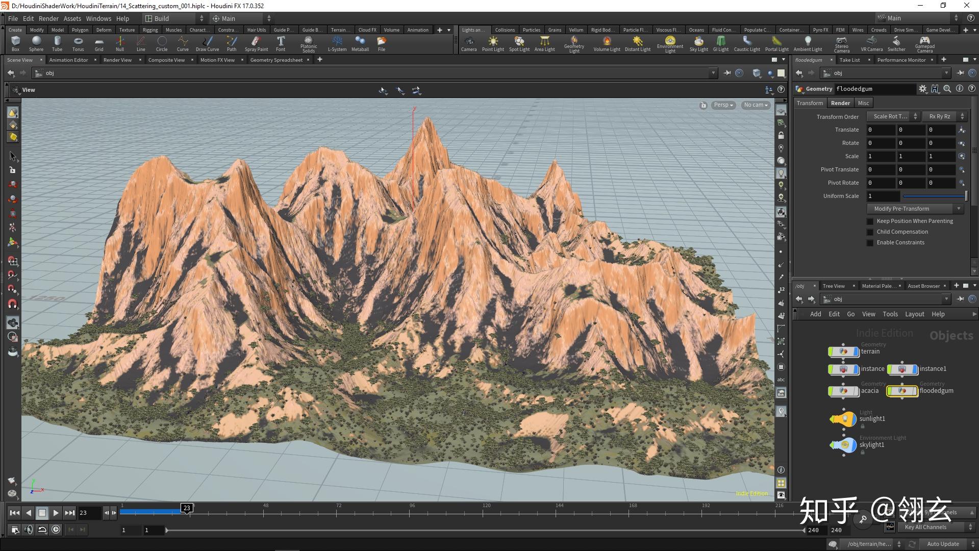 Houdini (六) Terrain制作实践 - 知乎