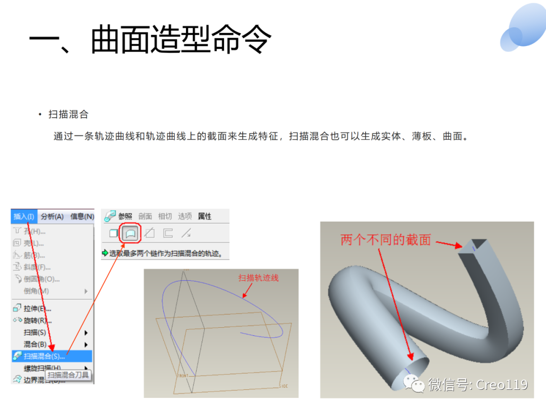 Proe（Creo）曲面造型设计及参数化建模教程 - 知乎