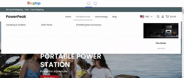Shoptop推出户外能源独立站专属「免费」模板，一键套用简单灵活，立即Get！ - 知乎