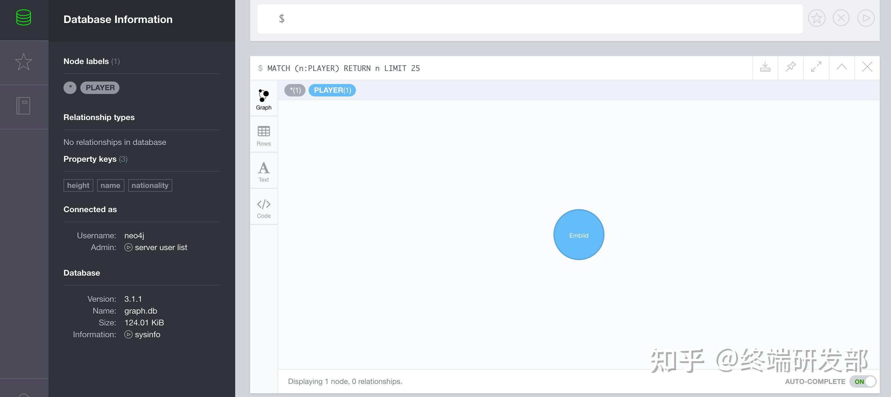 10分钟上手图数据库Neo4j - 知乎