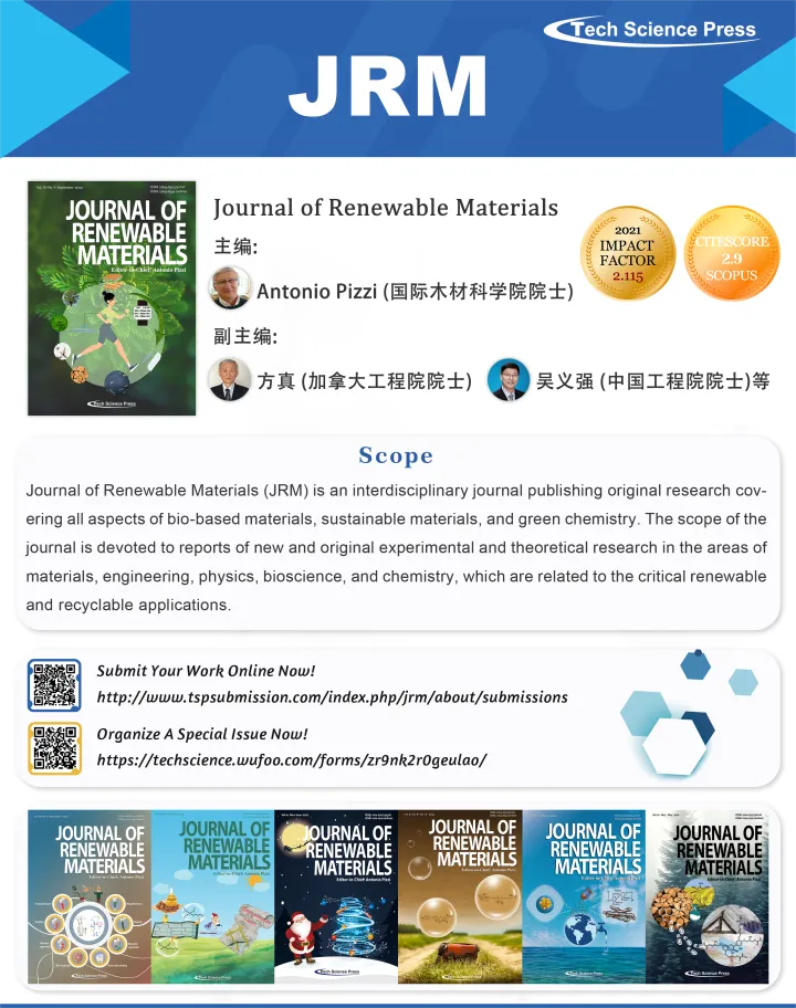 竹材或竹基复合材料的功能化改性丨JRM特刊征稿 - 知乎