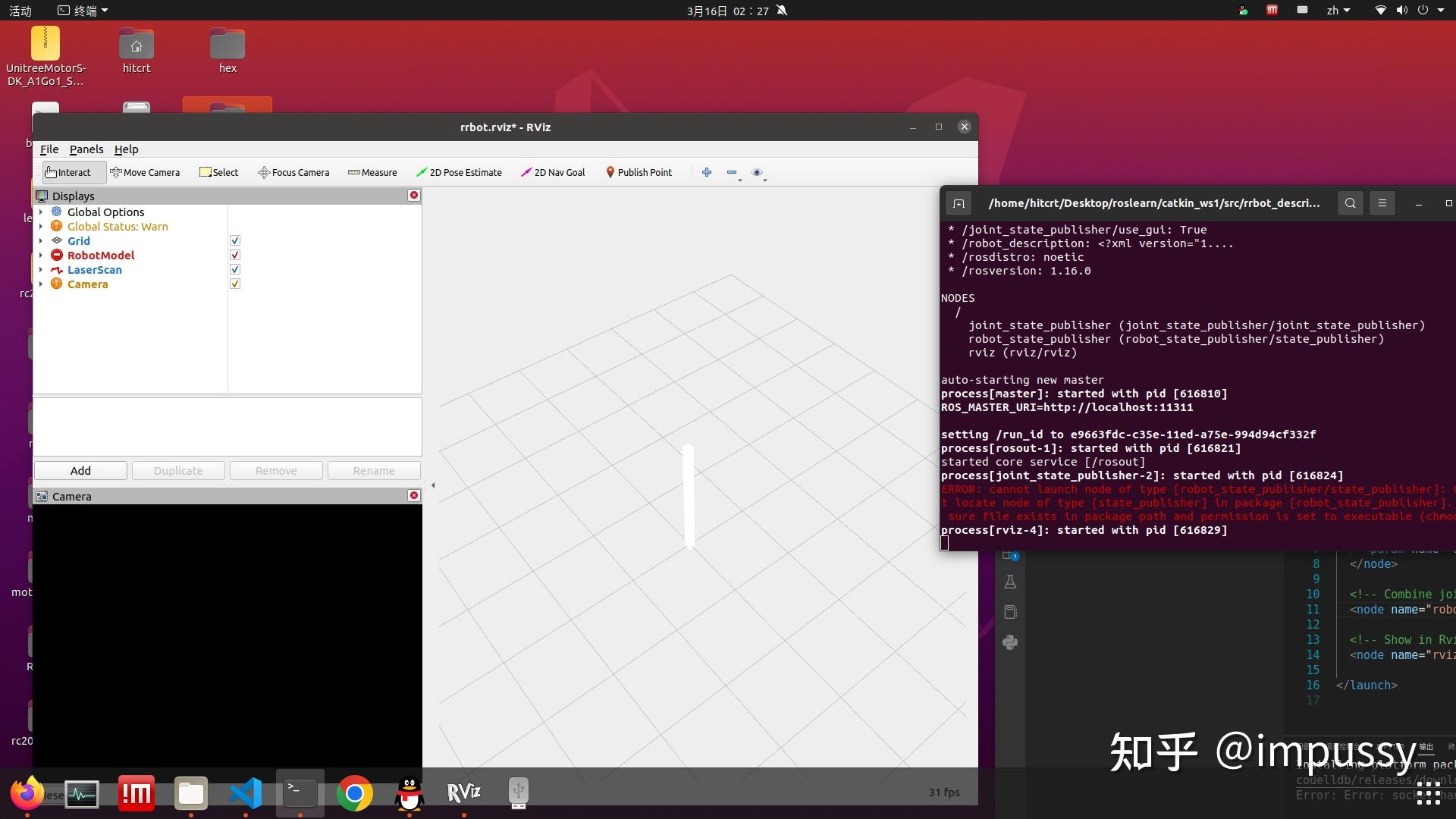 ROS URDF in Gazebo - 知乎
