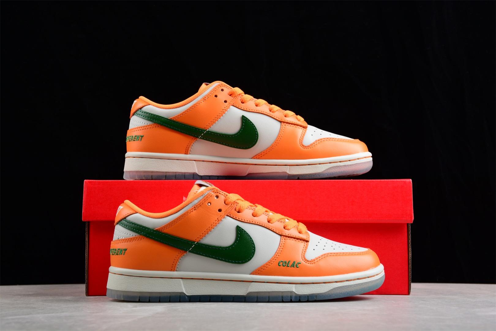 耐克白橙响尾蛇 Nike Dunk Low Famu Colac 低帮运动鞋 - 知乎
