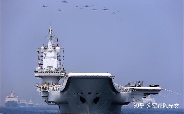 中国国产航母战斗群现身？2艘055+3艘052D+2艘095 - 知乎