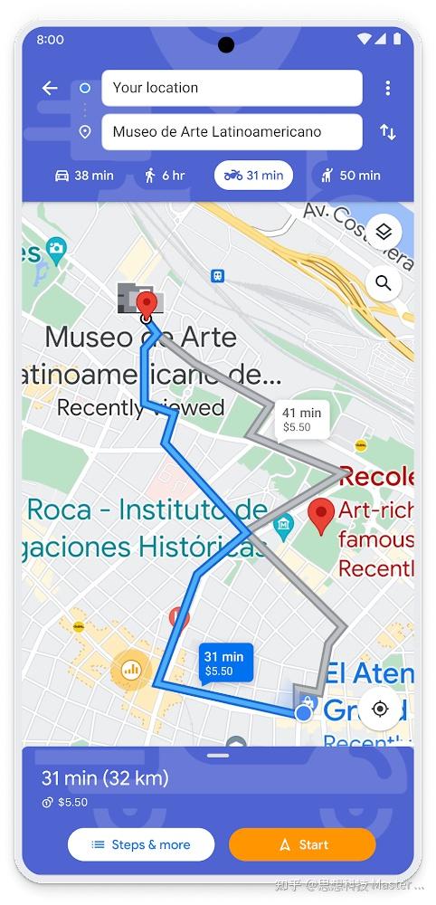Google Maps｜ETA更精准、路线更灵活，新功能 Routes API 做出了哪些改变？ - 知乎