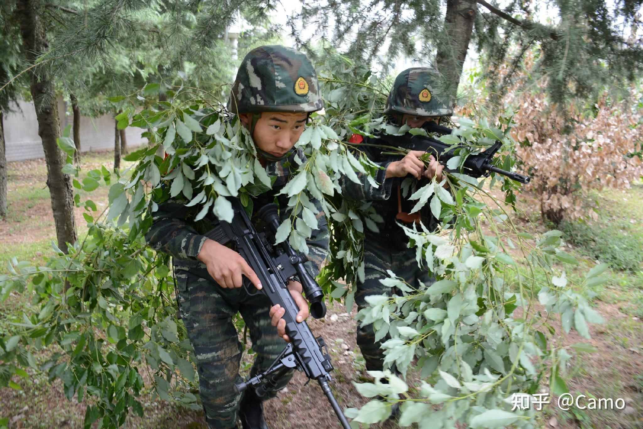 PLA单兵简易伪装图鉴-1 - 知乎