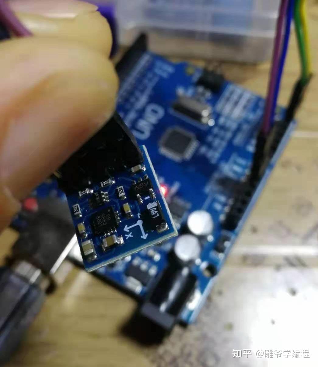 【雕爷学编程】Arduino动手做（147）---QMC5883L三轴罗盘模块 - 知乎