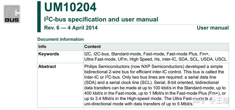 一文看懂I2C协议 - 知乎