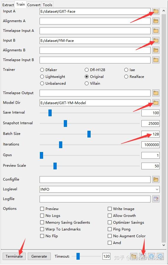[LAB]Deepfakes-faceswap&Three.Train - 知乎